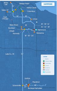 Pipeline Map & Technology |Explorer Pipeline | Let's Connect